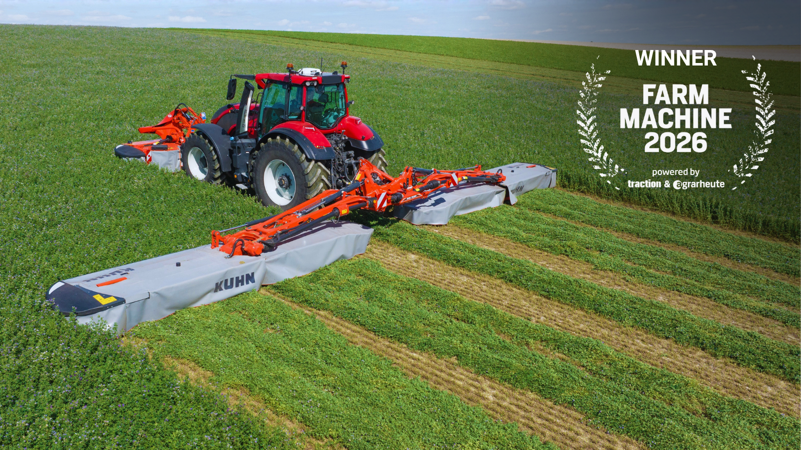 The GMD 15030 has been voted FARM MACHINE 2026 | KUHN