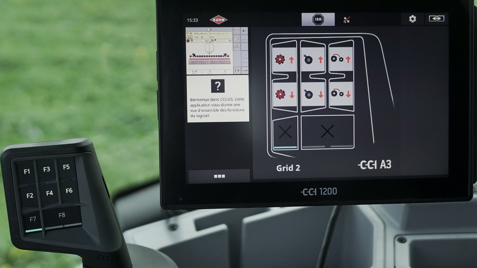 CCI A3 ISOBUS joystick | KUHN