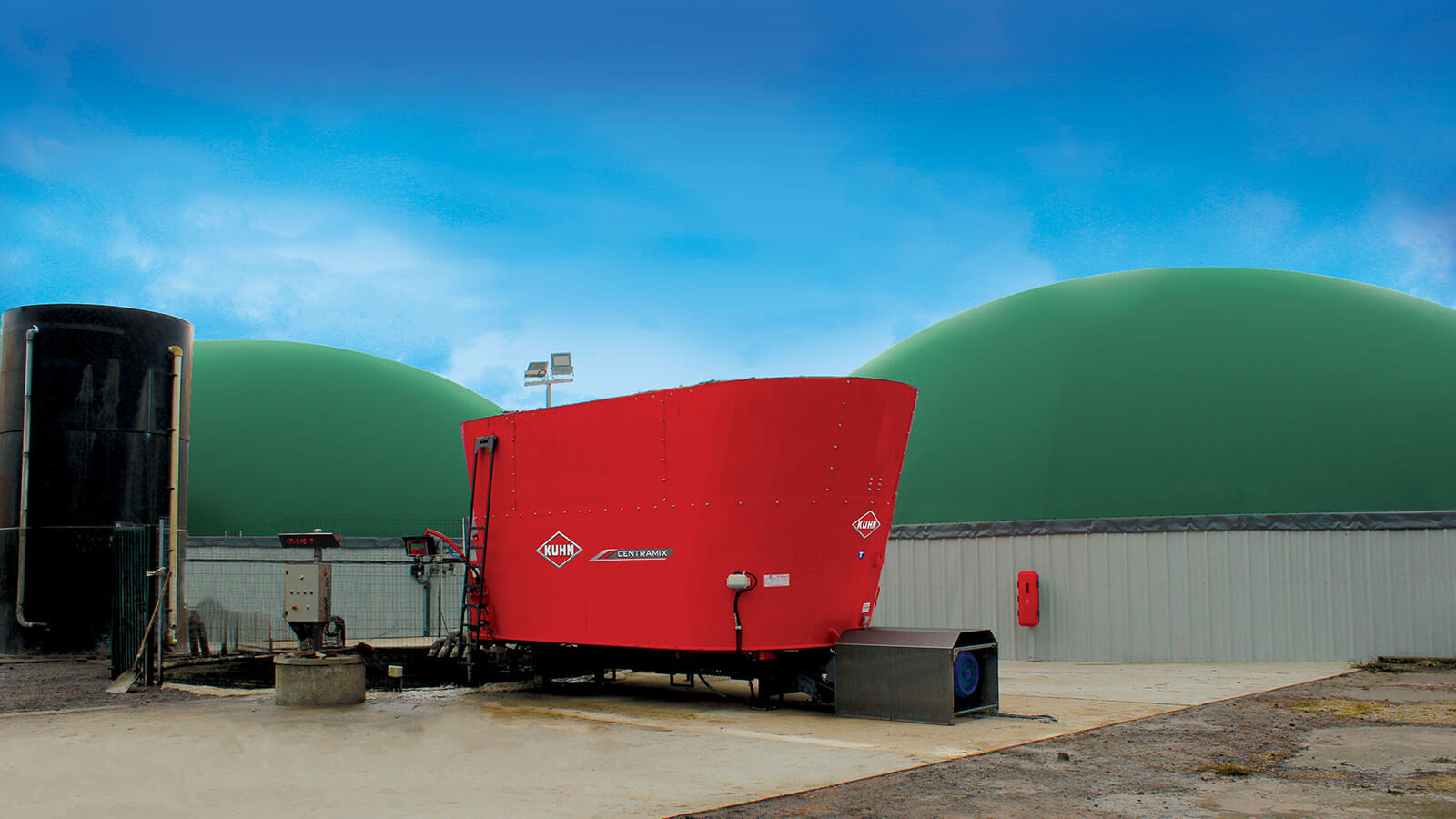 Single-auger stationary Mixers | KUHN