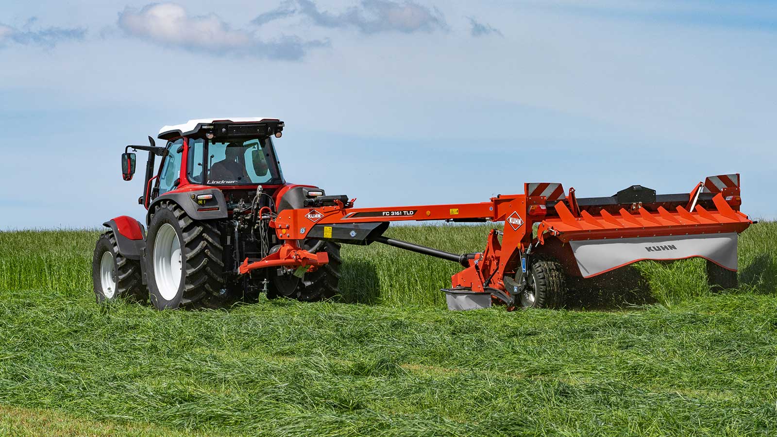 Trailed Side pull Mower Conditioners | KUHN
