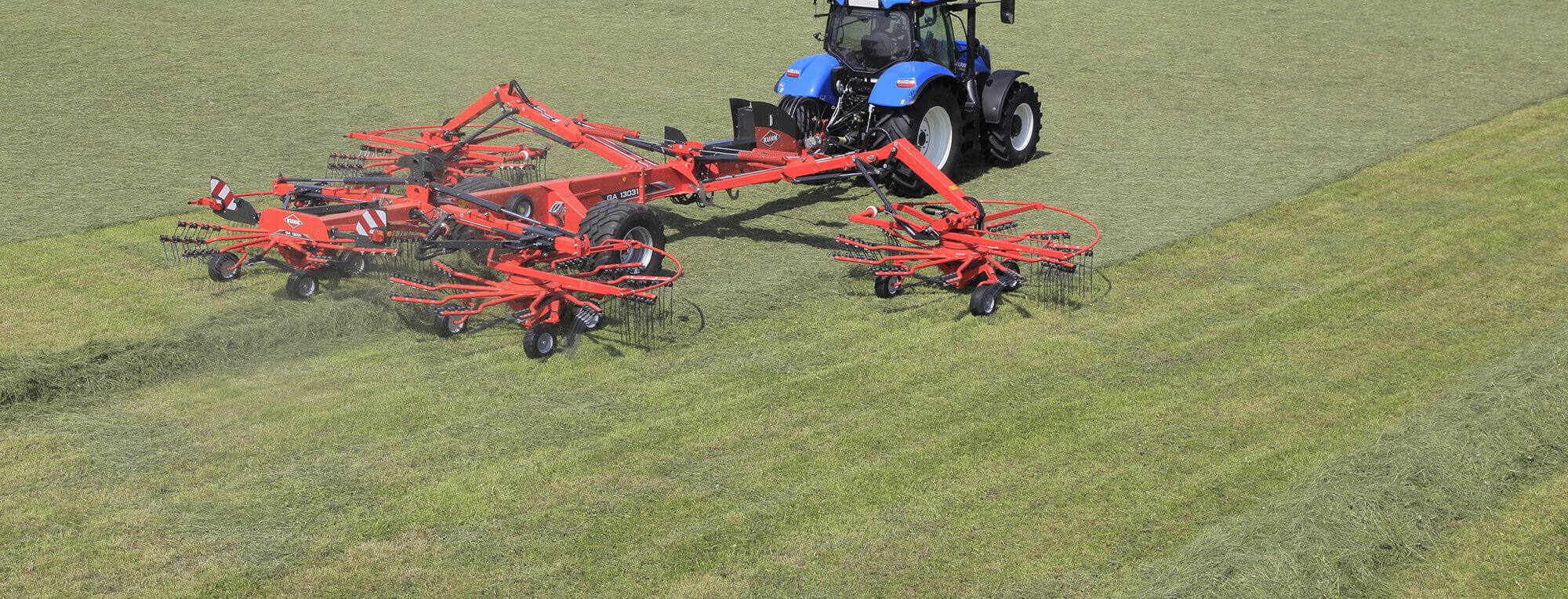Four-rotor rake GA 13031 | KUHN