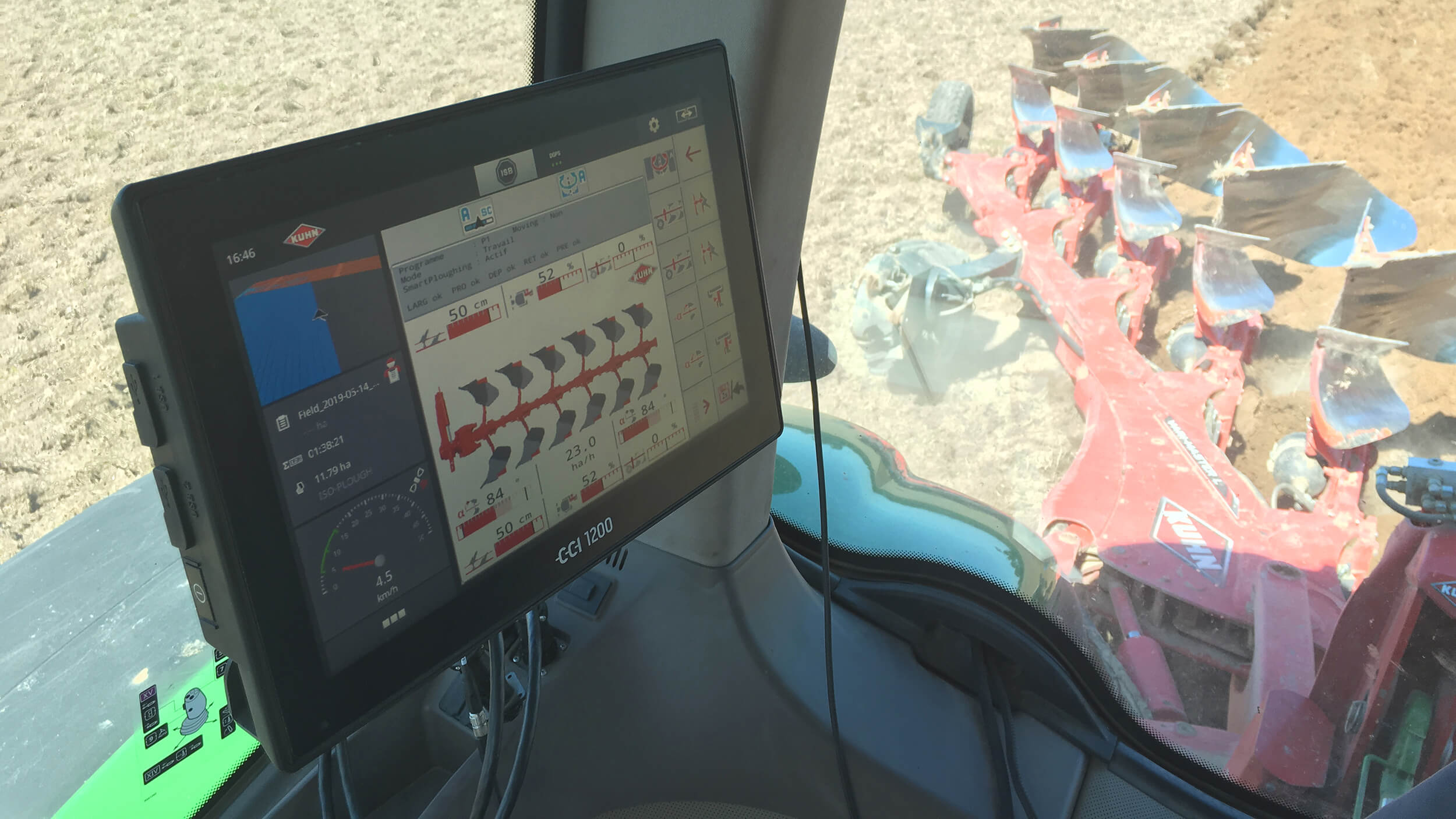 Intelligent ploughing system Smart Ploughing | KUHN
